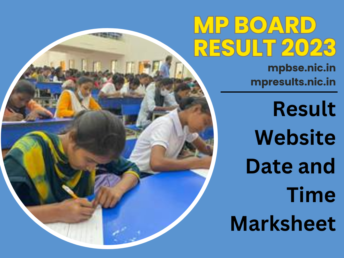 Mpbse Mp Board 10th 12th Result 2023 Madhya Pradesh Board Class 10th