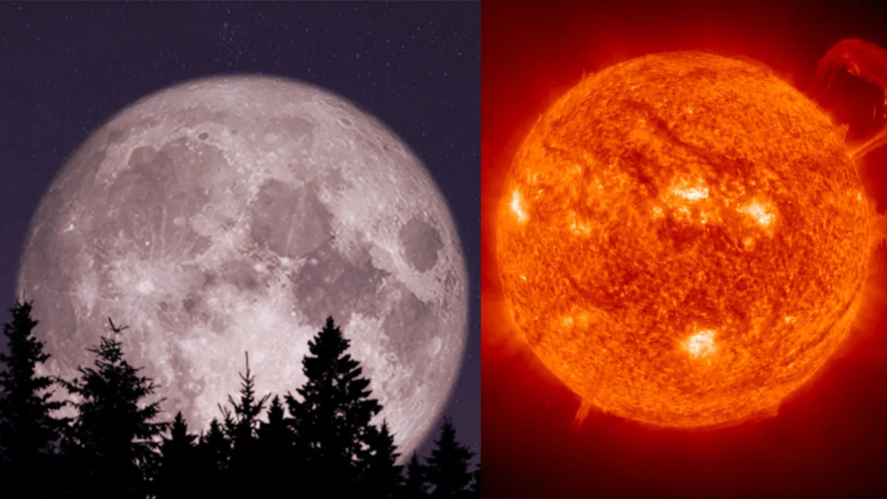 कितना होता है चंद्रमा का वजन? इसका तापमान सूर्य के मुकाबले कितना? - How ...