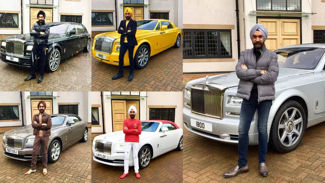 Ruben Singh Changes His Rolls Royce As Colour Of His Pagdi