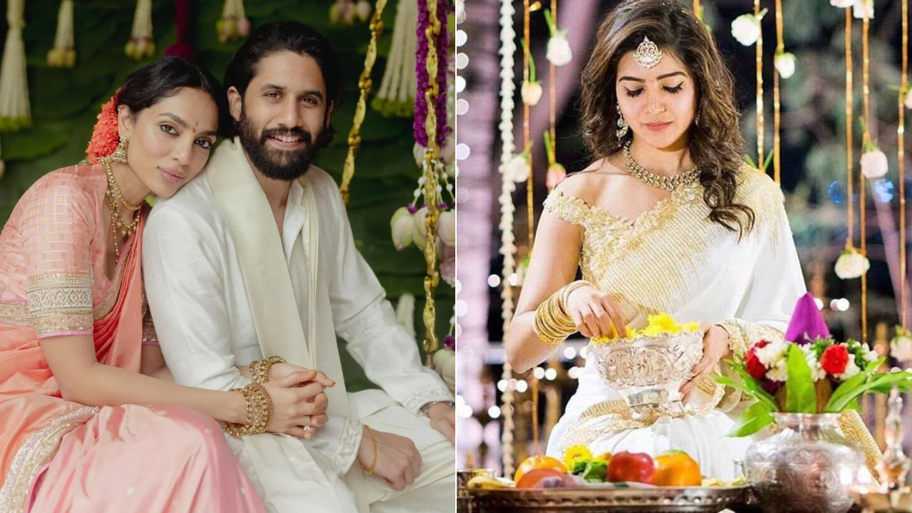 Sobhita-Naga Engagement: शोभिता ने इंगेजमेंट पर कॉपी किया सामंथा का लुक ...