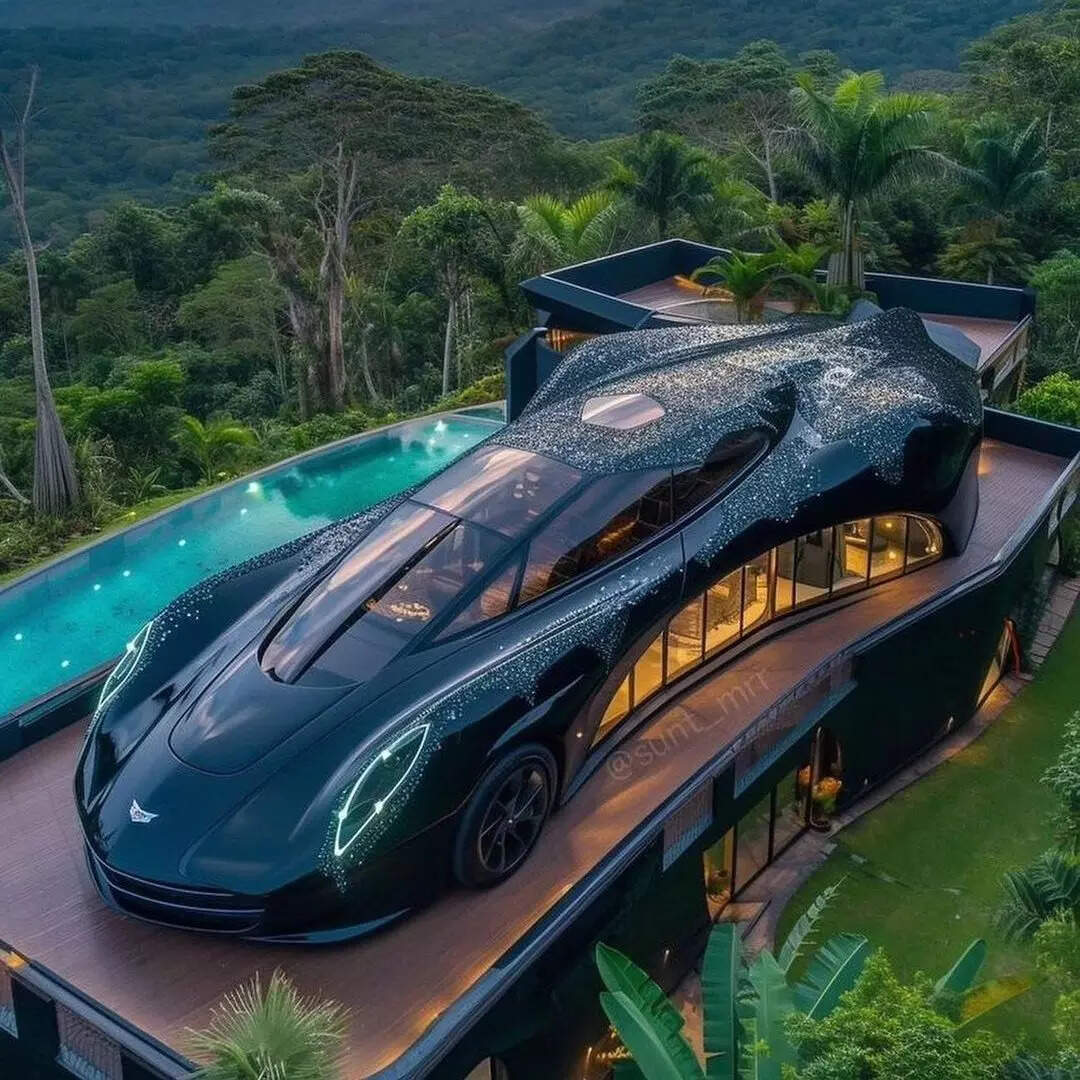 This Supercar Villa Is True Paradise For Car Lovers
