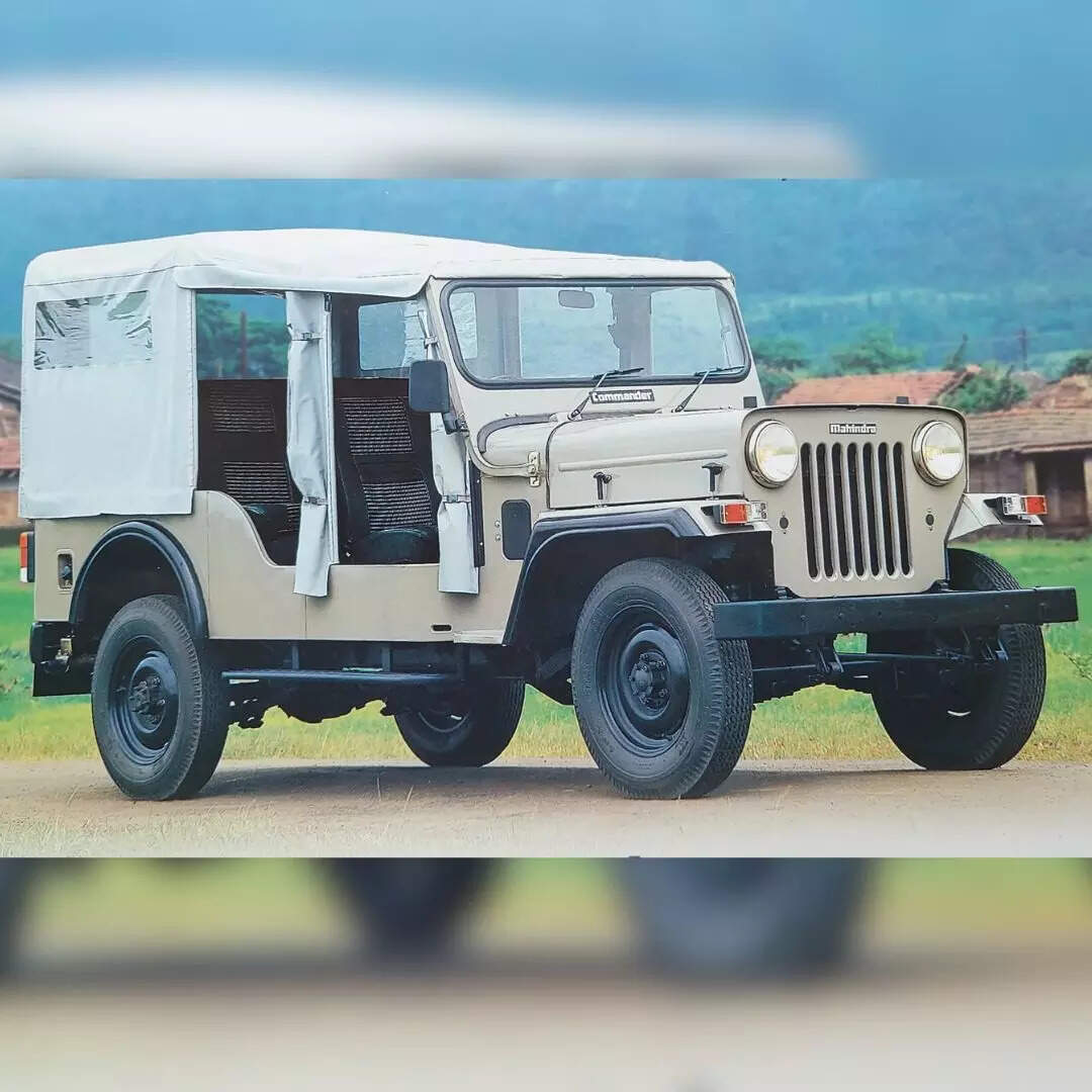 This Is Mahindra Commander Mother Of Thar SUV