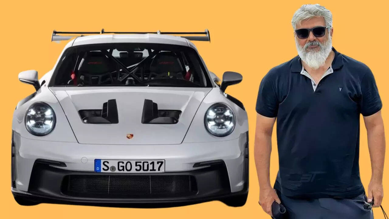 South Superstar Ajith Kumar Brings New Porsche 911 GT3 RS