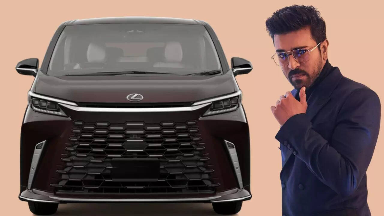 South Superstar Ram Charan Added Lexus LM 350h In His Luxury Car Collection