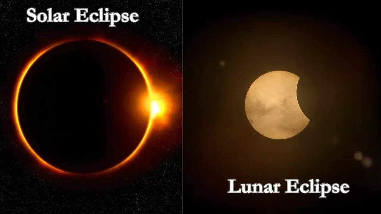Chandra Grahan Surya Grahan difference in hindi: Difference between Solar eclipse and Lunar ...