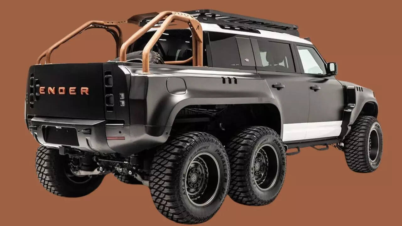 This 6 Wheel Drive Off Roader Is Mental On Any Road Apocalypse Named ...