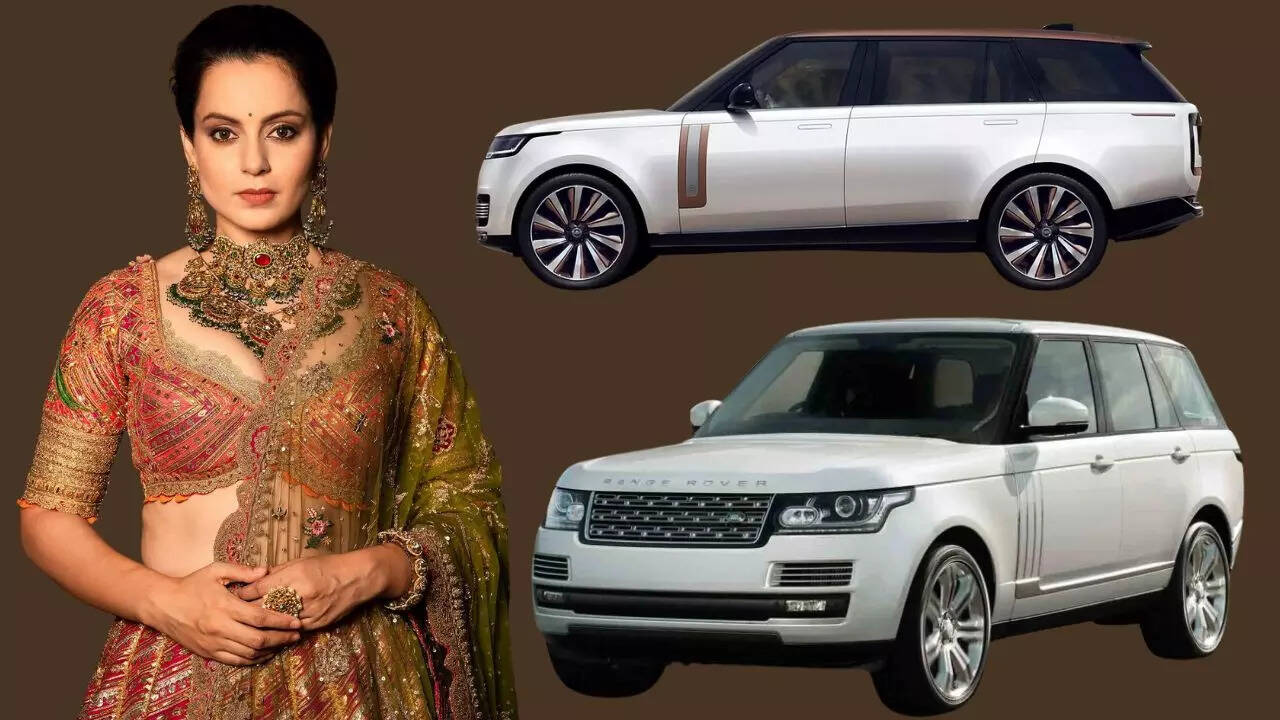 Bollywood Actor And BJP MP Kangana Ranaut Brings Home New Range Rover ...