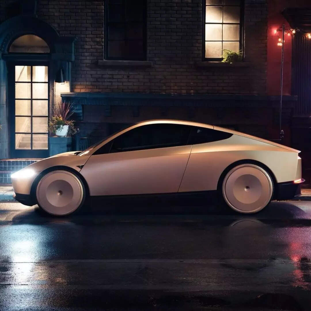 Elon Musk Showcased New Tesla Cybercab And Robovan Looks Stunning