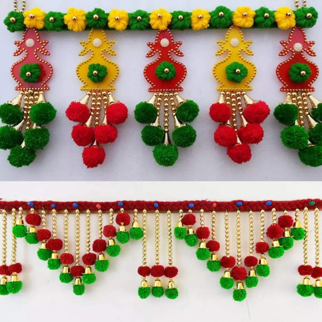 Toran Design: दिवाली के दिन दरवाजे पर लगाएं ऐसे तोरण, सुंदर लगेगा घर ...