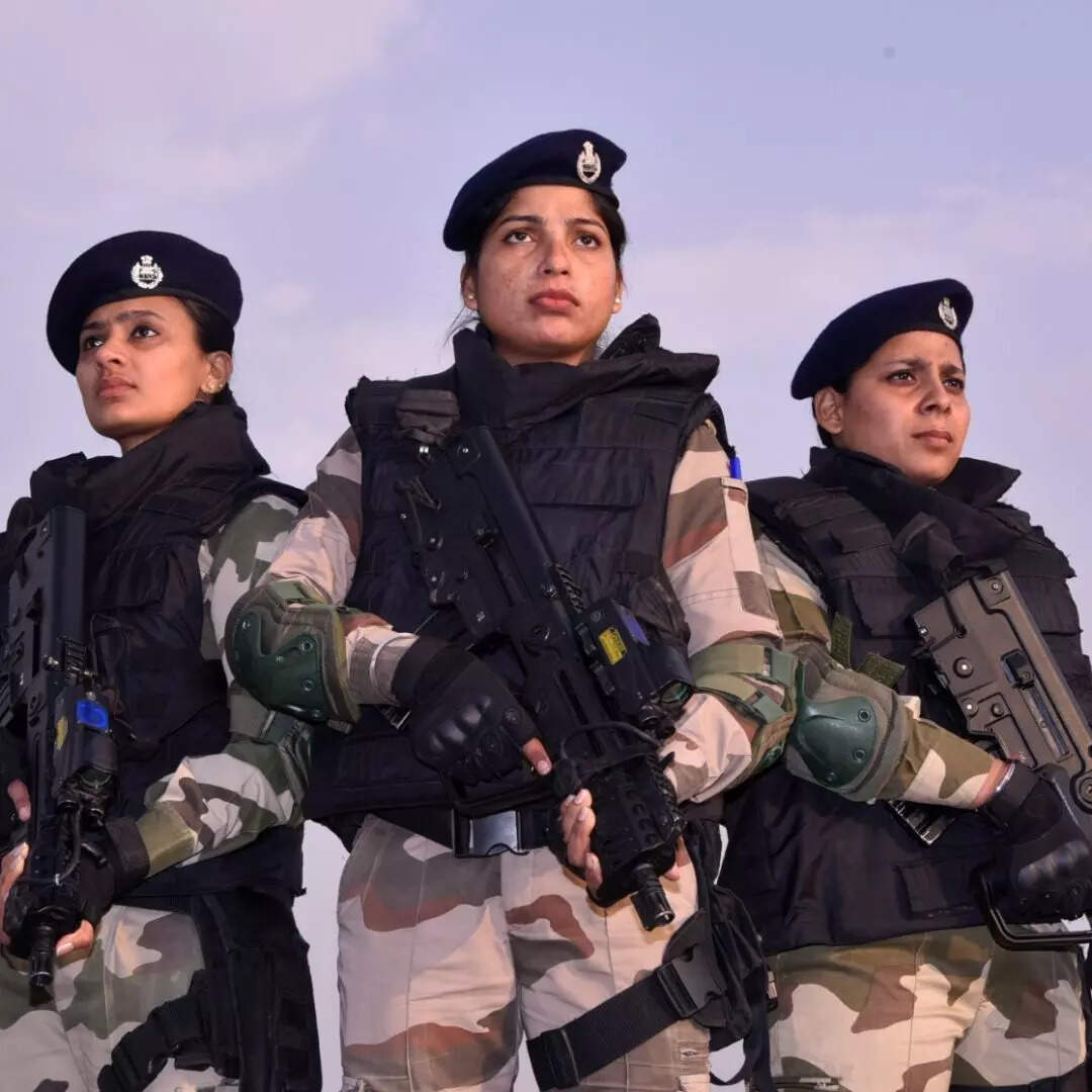 CISF First Women Battalion Established CISF Lady Commando will Protect ...