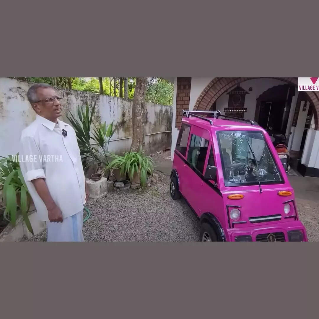 This Electric Car Covers 60 Kilometres In Just 5 Rupees Made By A 67 ...