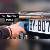 Toll Plate: Now the toll plate installed in vehicles toll plazas will ...