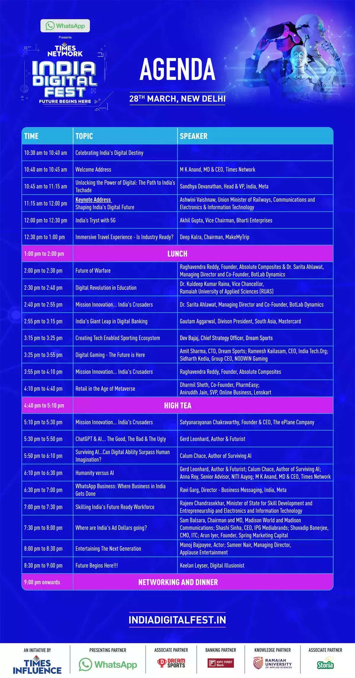 times network India digital fest will be on 28 march 2023 know the ...