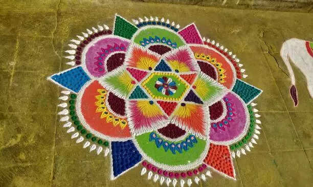 Rangoli for Ram Navami: Sri Ram Navami (Navmi) Special Rangoli designs ...