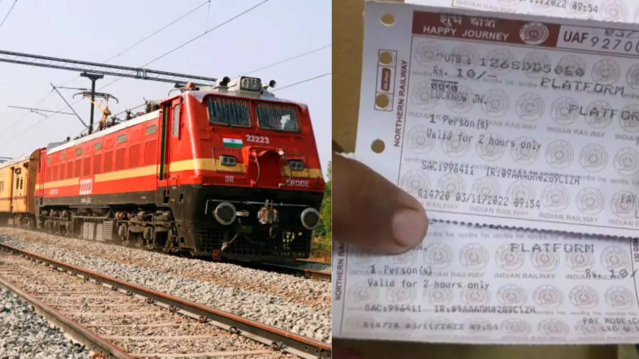 era of paper tickets is over in Railways:Railways will no longer give ...