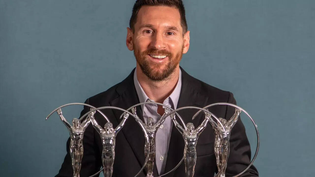 Lionel Messi Wins at Laureus Sports Awards Sprinter Fraser Pryce ...