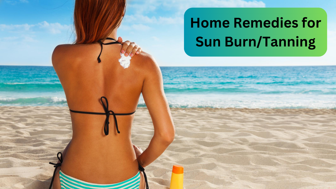 Summer skincare tips how to remove sun burn tanning home remedies for tan removal in Hindi ...