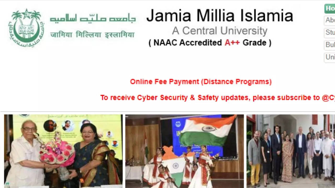 JMI Admission 2023: Jamia Admission 2023 for distance and online programmes apply at jmi.ac.in ...