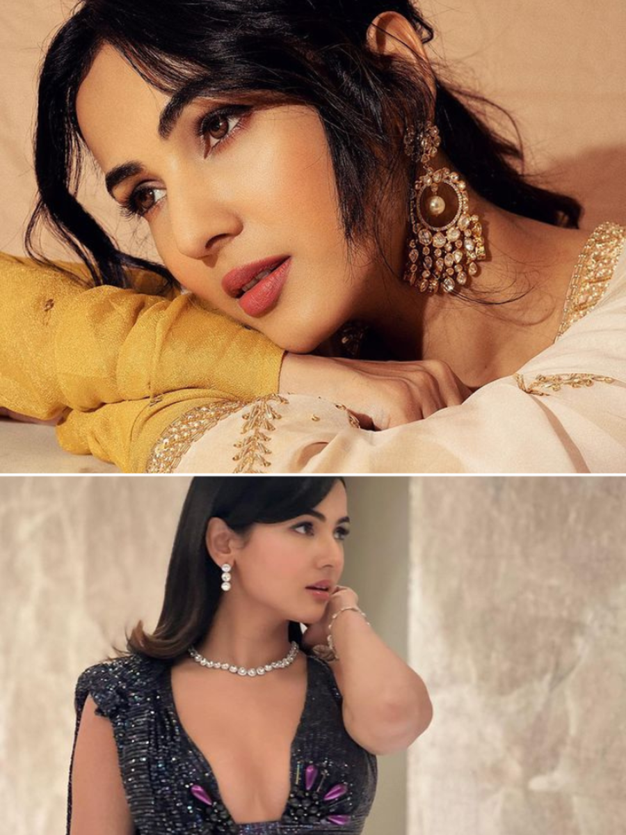 सीता से स्टाइल में कम नहीं हैं आदिपुरुष की मंदोदरी, देखें Sonal Chauhan के देसी लुक्स | Times ...