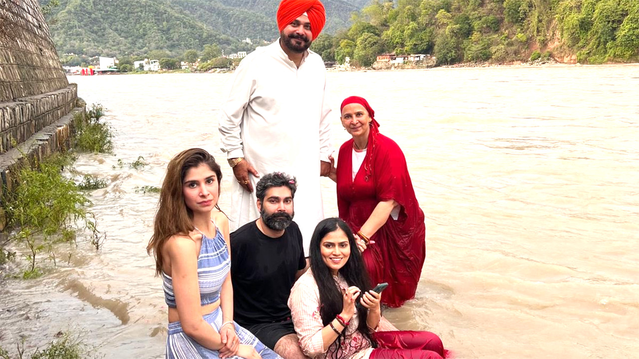 Navjot Sidhus Son Karan Got Engaged on The Banks of The Ganges Who Is ...