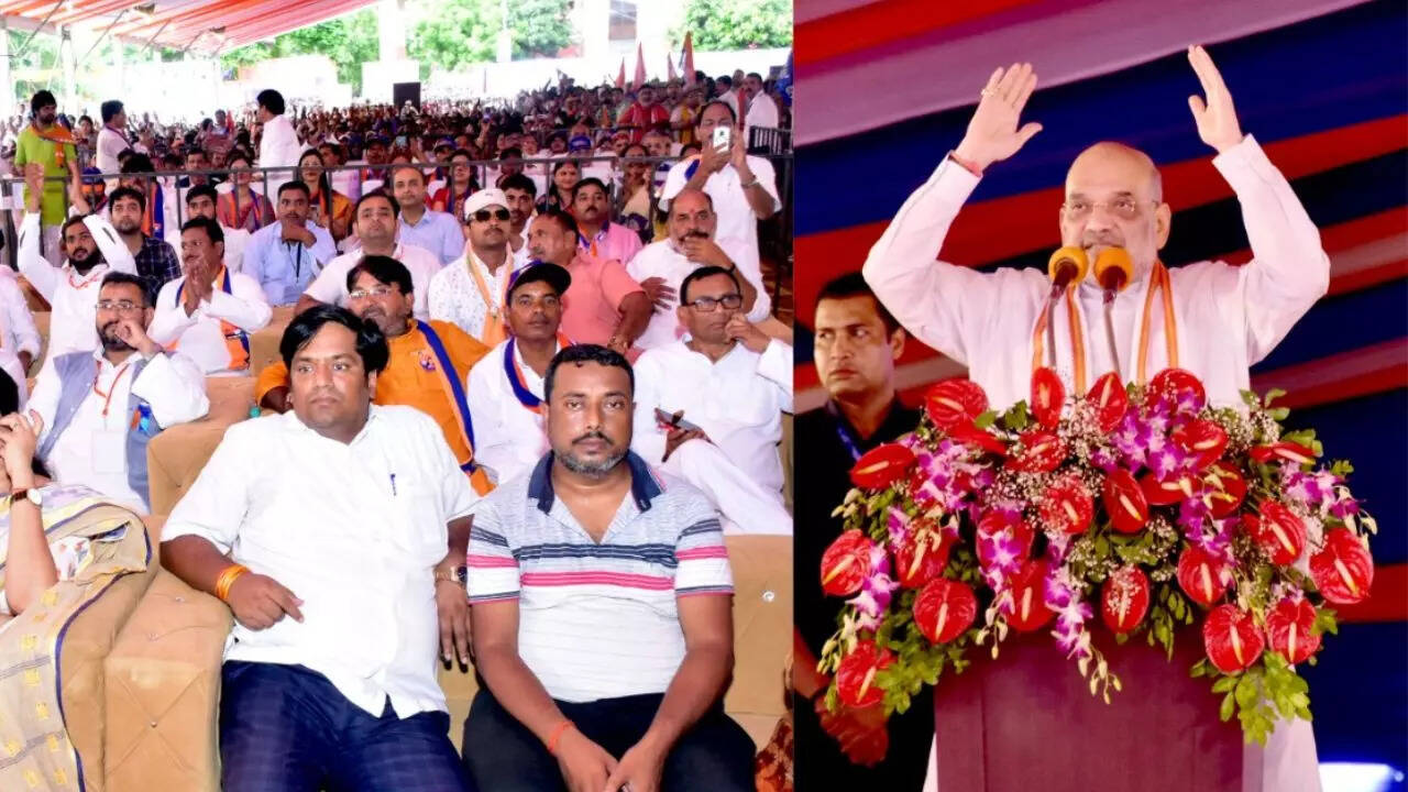 Sonelal Patel Jayanti: Amit Shah Pledges Apna Dal Workers To Make Modi ...