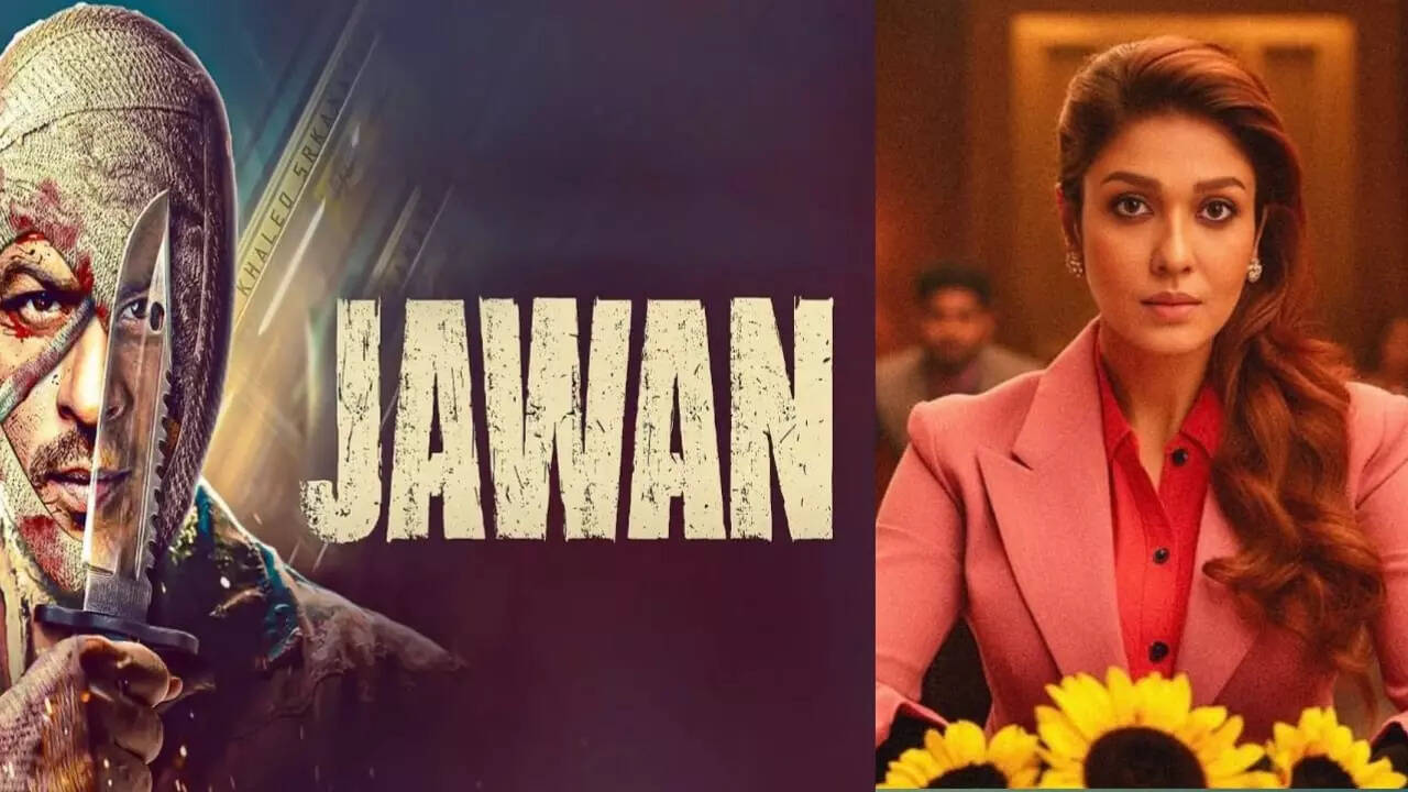 Jawan Actress Nayanthara first Look : Jawan Actress nayanthara first ...