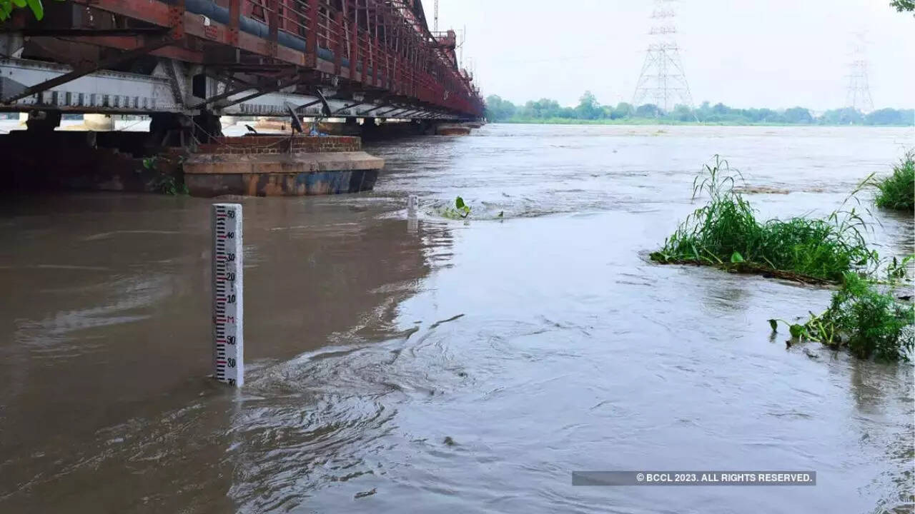 Delhi Flood: Yamuna Water Level Rises Due To Hathini Kund Barrage Water ...
