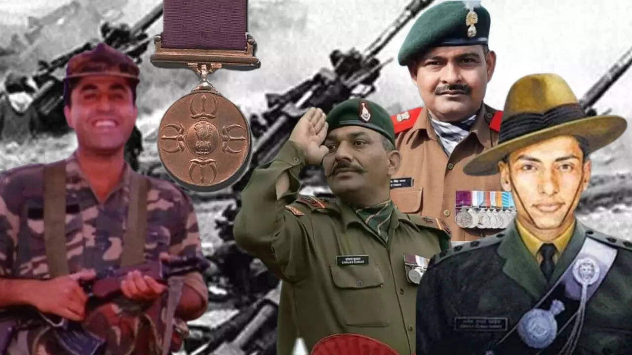 Kargil War Heroes Who Received Param Vir Chakra Manoj Pandey Yogendra ...
