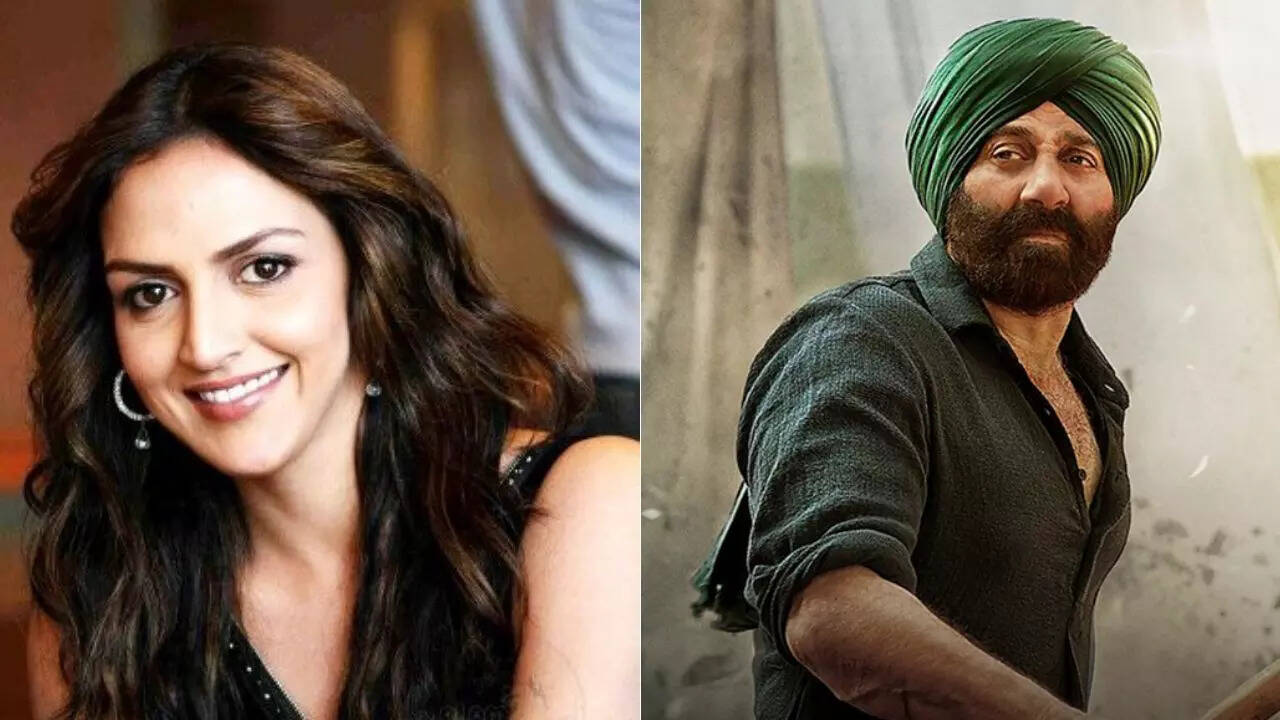 Esha deol Epic Reaction On Sunny Deol Gadar 2 Pens Heart Felt Note ...