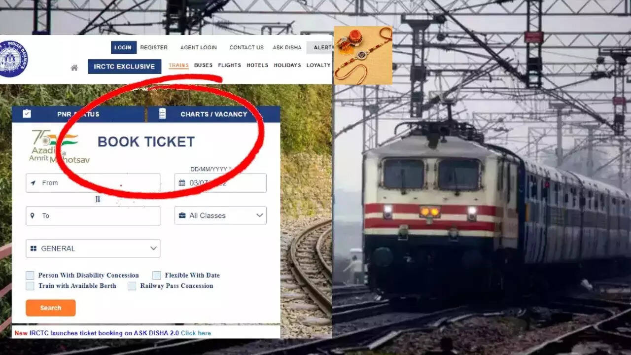IRCTC Train Tatkal Ticket Booking Online: How To Get Confirmed Train Tickets This Raksha Bandhan ...