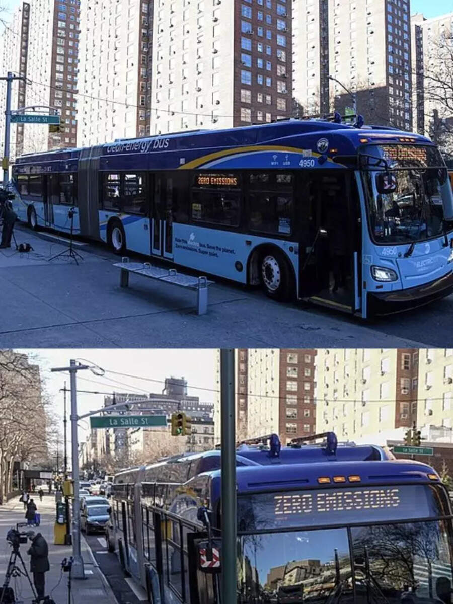 Where is the world longest bus Length is 76 feet | Times Now Navbharat