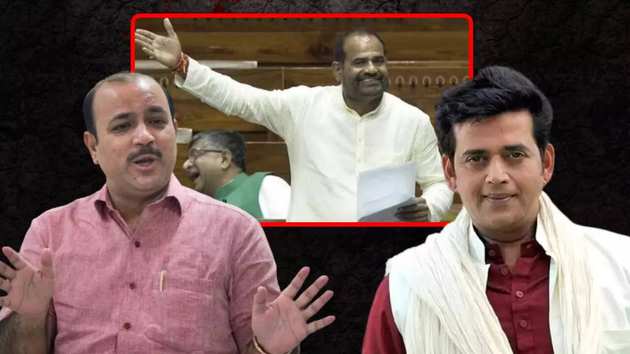BJP MP Ravi Kishan Slams Danish Ali After Nishikant Dubey Ramesh Bidhuri Controversy Parliament ...