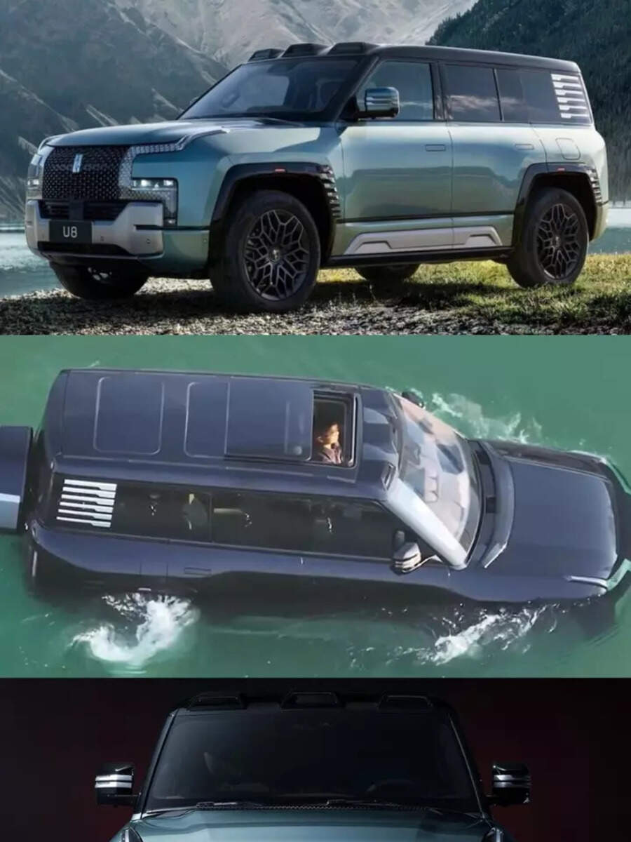 Electric SUV Car Run On Water | Times Now Navbharat