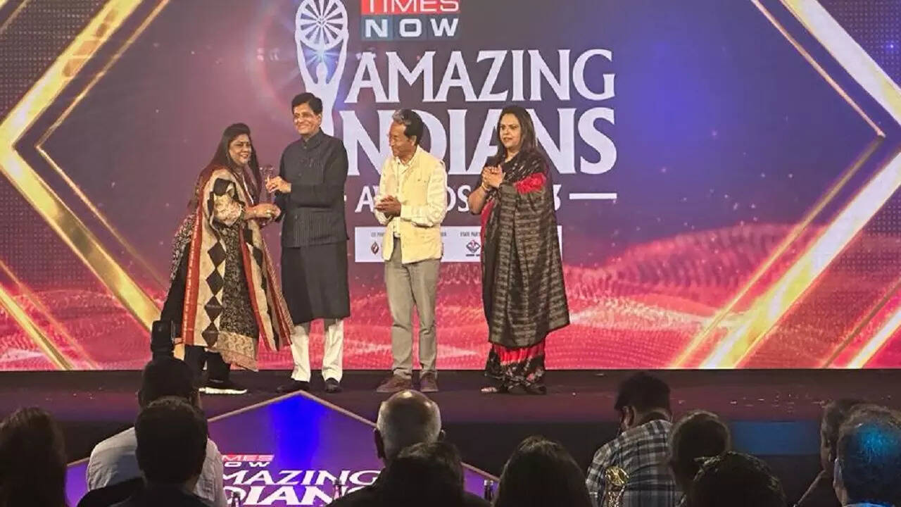 times now amazing indians awards 2023 slum care category winner nisha ...