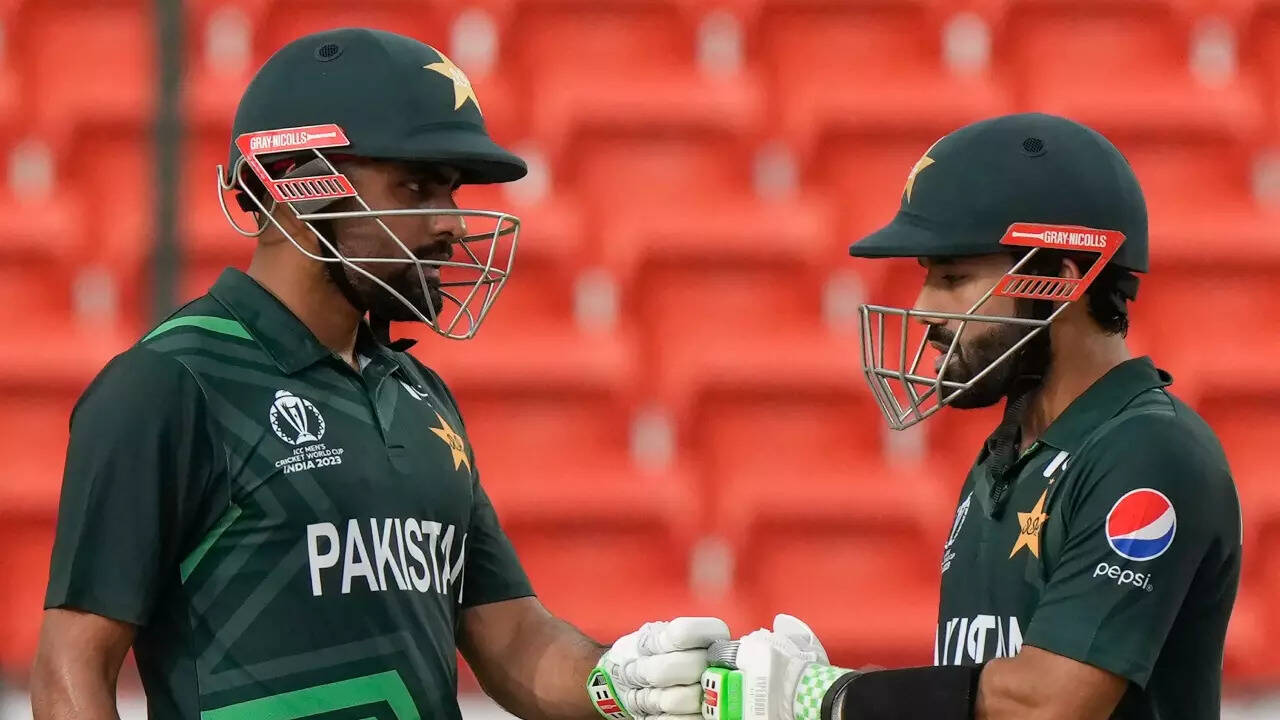 World Cup 2023 Pakistan Batters Mohammad Rizwan Babar Azam Saud Shakeel ...