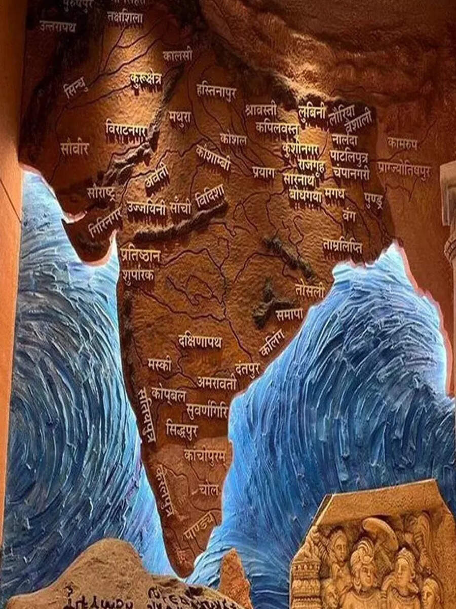 अखंड भारत का वो नक्शा, जिसे देख पाकिस्तान-चीन के कलेजे पर लोट जाता हैं ...