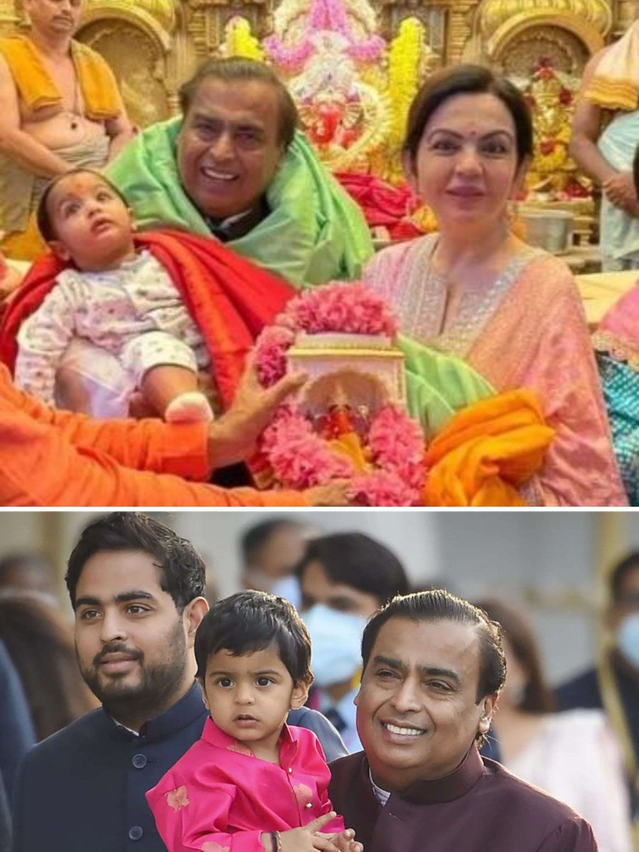 नाती पोते संग खूब खिलखिलाते हैं मुकेश अंबानी फुर्सत में करते हैं ये काम Times Now Navbharat