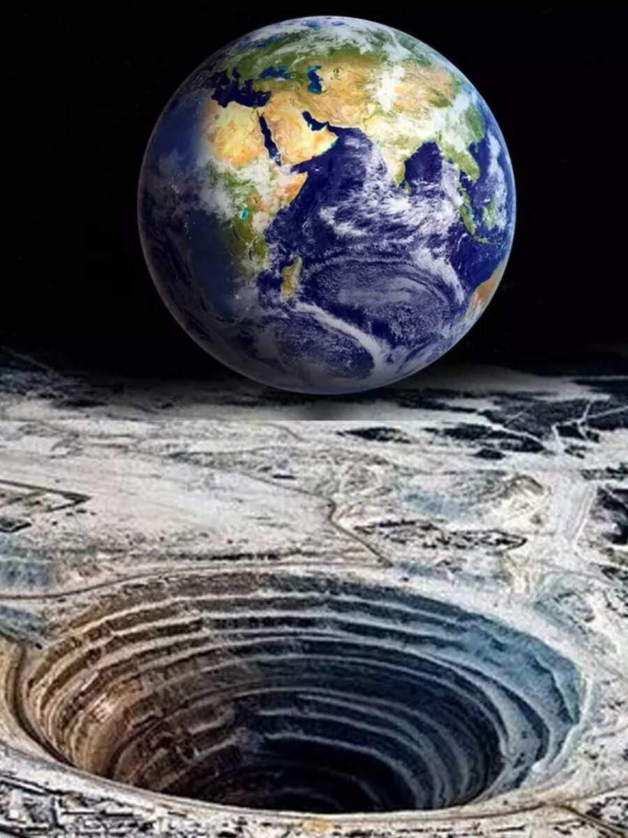 Can there be hole in earth which country dug deepest hole | Times Now ...