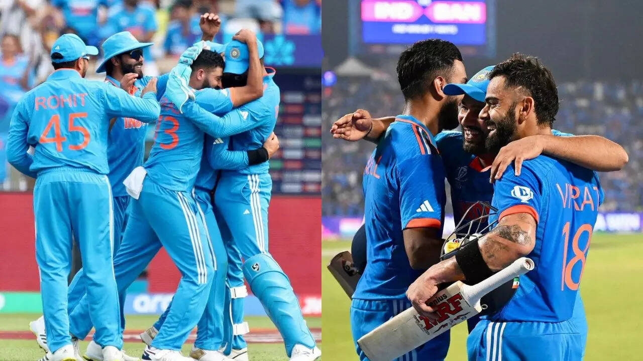 ICC CWC 2023: This photo of Rohit Sharma with Virat Kohli-KL Rahul melts heart of Indian Cricket ...