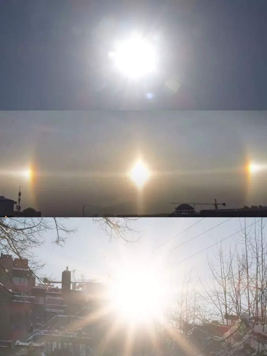 Five Suns were Seen Together In China, Miracle Of Nature Or Divine ...