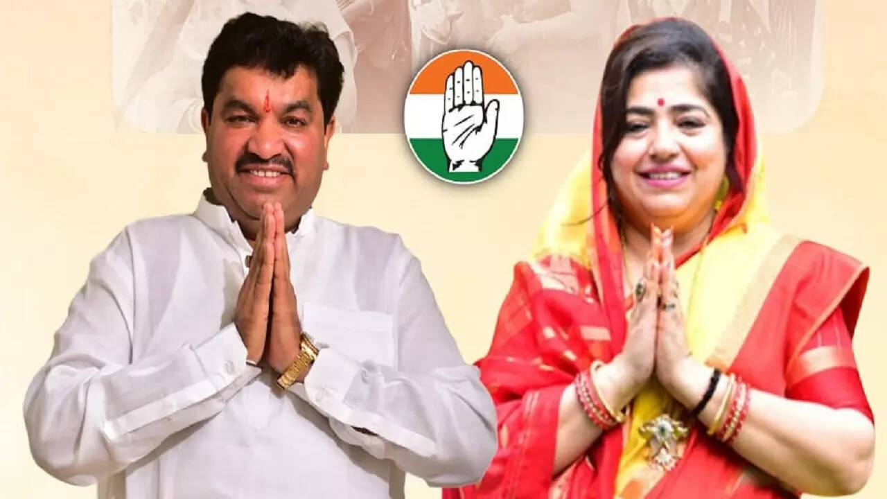 mp election 2023 congress indore 1 candidate sanjay shukla wife also filed nomination bjp ...