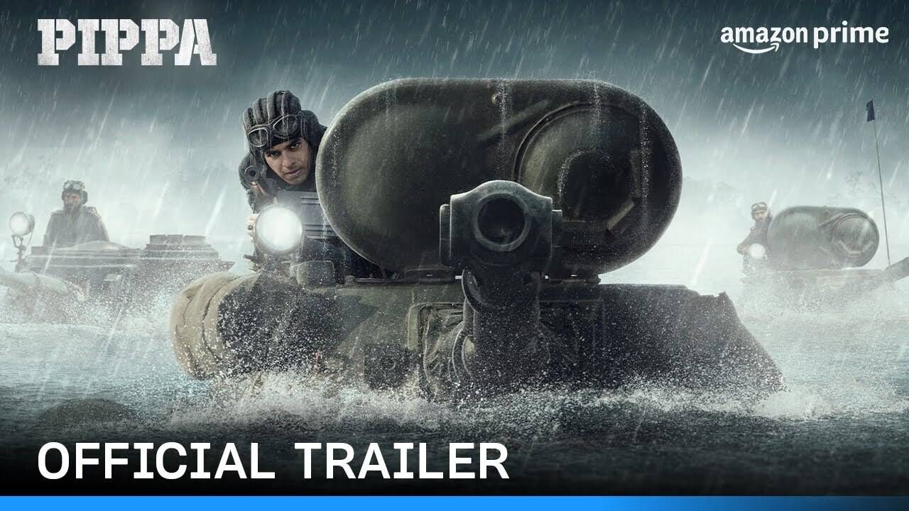 Pippa Movie Trailer: दमदार किरदार में नजर आएंगे ईशान खट्टर, पिप्पा ...