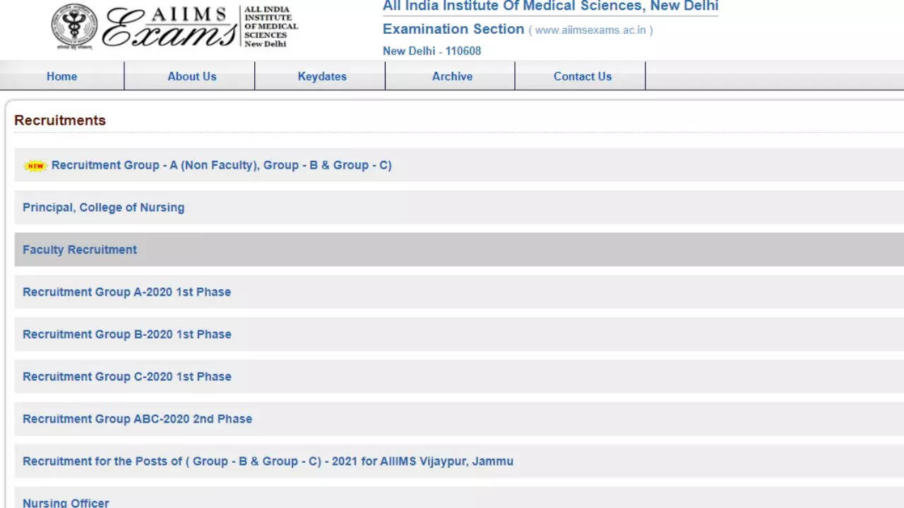 AIIMS Recruitment 2023 Sarkari Naukri 2023: for Senior Resident and ... AIIMS Recruitment 2023 Sarkari Naukri 2023: for Senior Resident and ...
