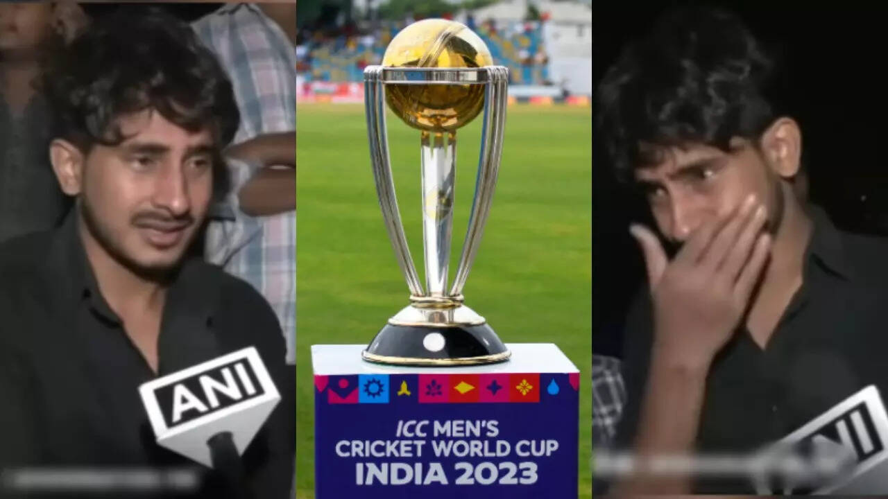 World Cup Viral Video 2023: Cricket Fan Breaks Down After India lost ...