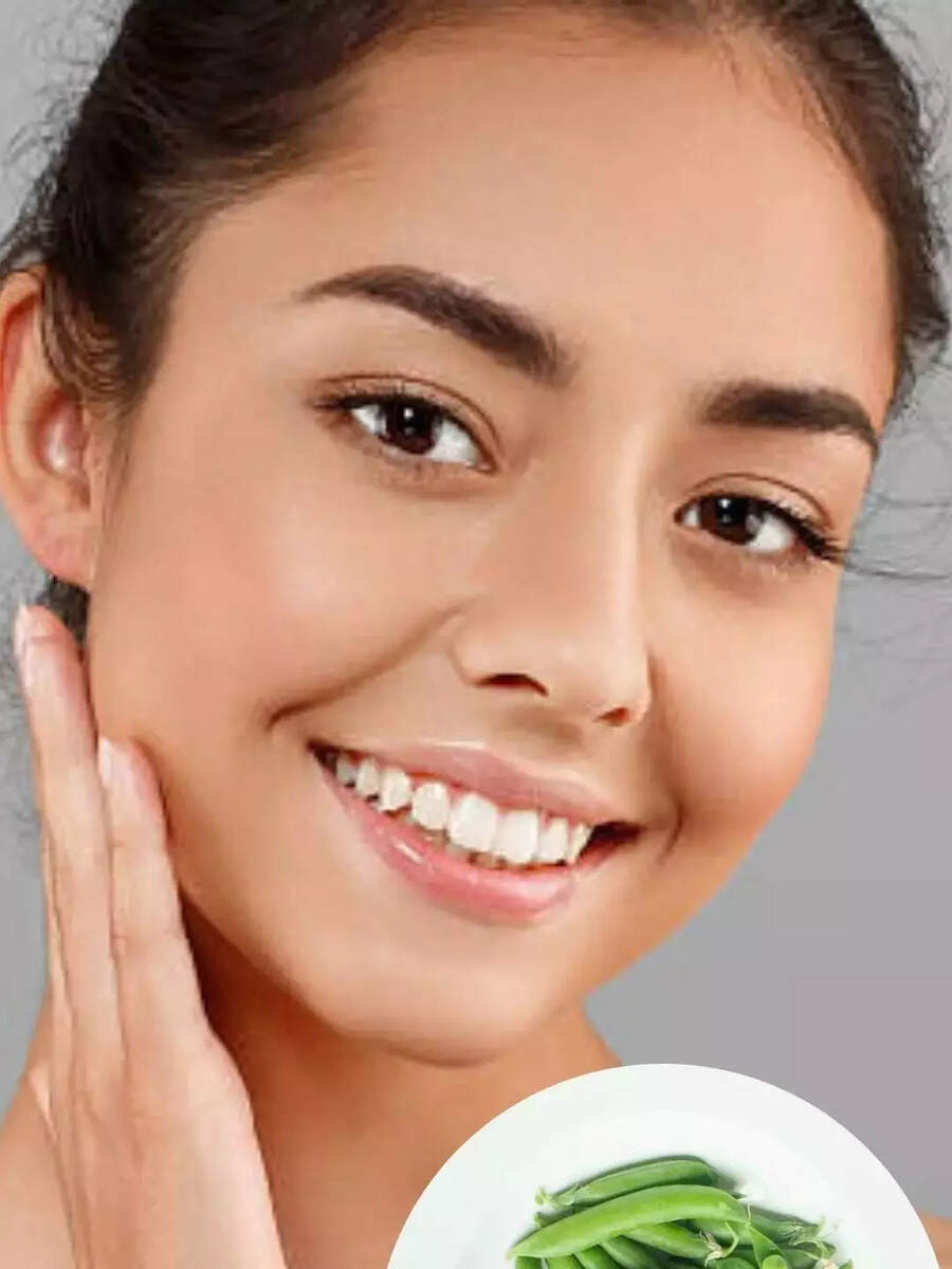 सुंदर आणि चमकदार त्वचेसाठी हिरव्या वाटाणापासून बनवा फेसपॅक - DIY Green ...