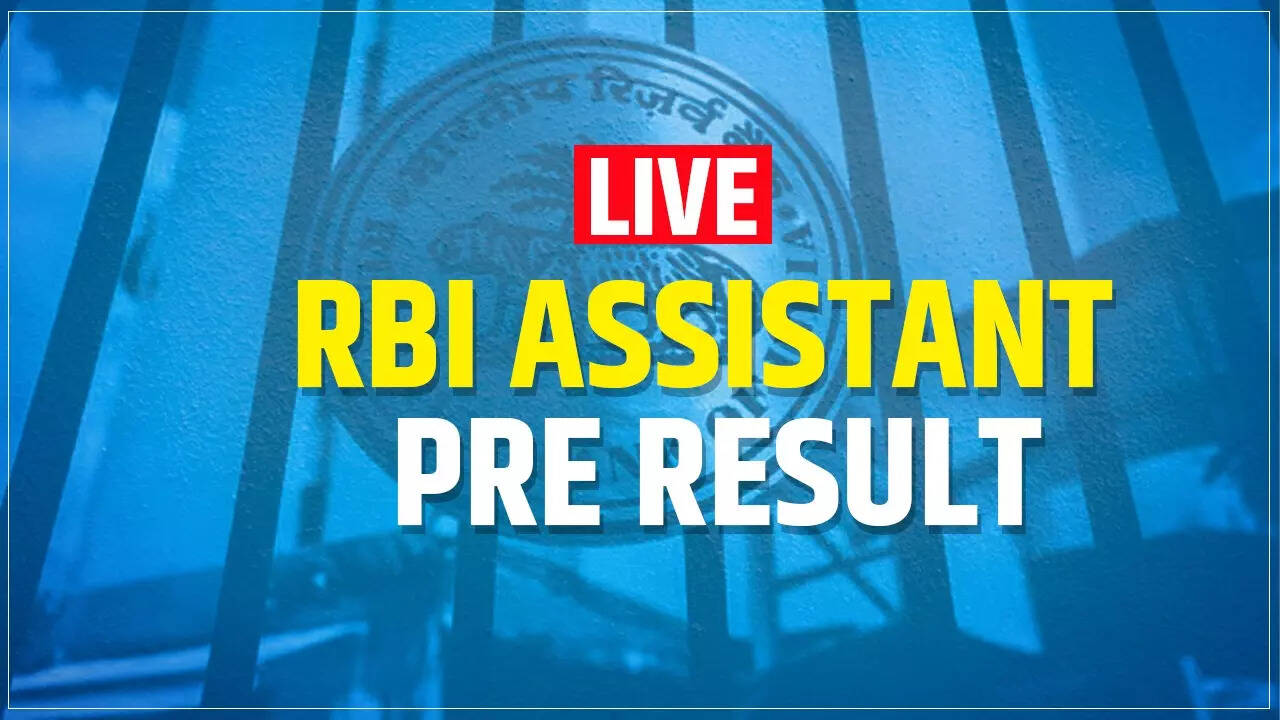 RBI Assistant Result Declared, rbi assistant prelims exam result announced check at rbi.org.in ...
