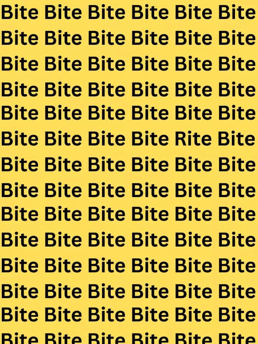 Bite के बीच छिपा है Rite, दम है तो ढूंढकर दिखाइए | Times Now Navbharat