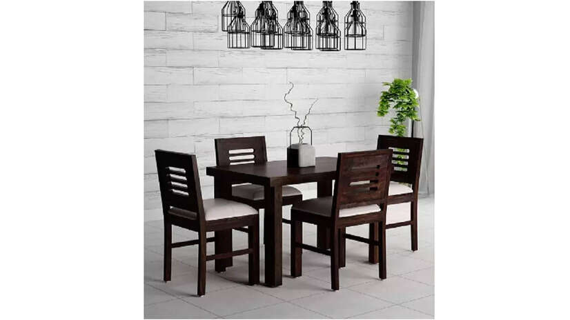 Best Wood Dining Table Set 4 Seater: Aesthetic and Comfort Combined