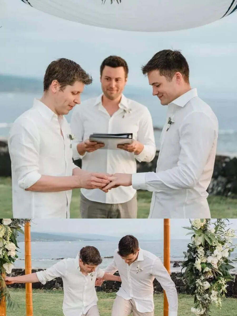 Sam Altman married with boyfriend oliver mulherin see photos | Times ...