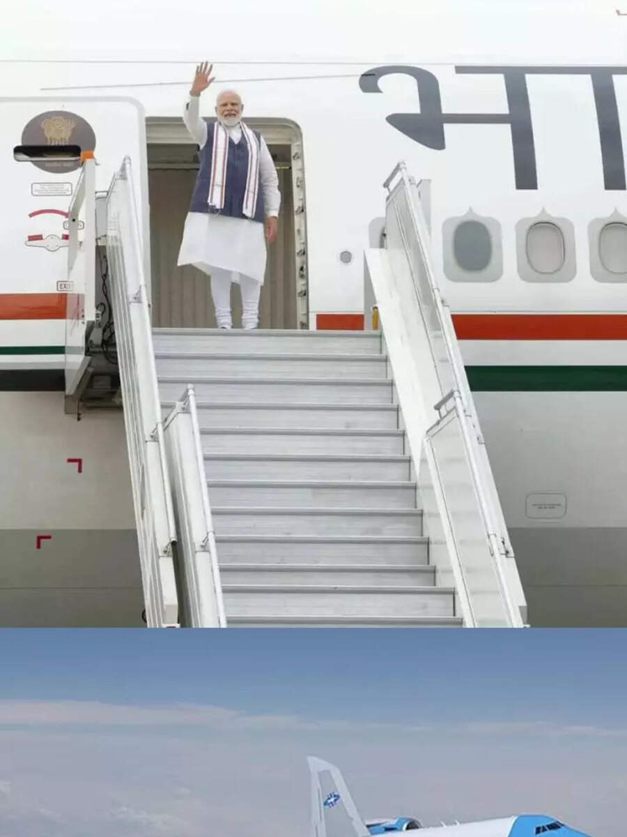 Modi and Biden Fly in the plane made by boeing the emperors of the sky ...